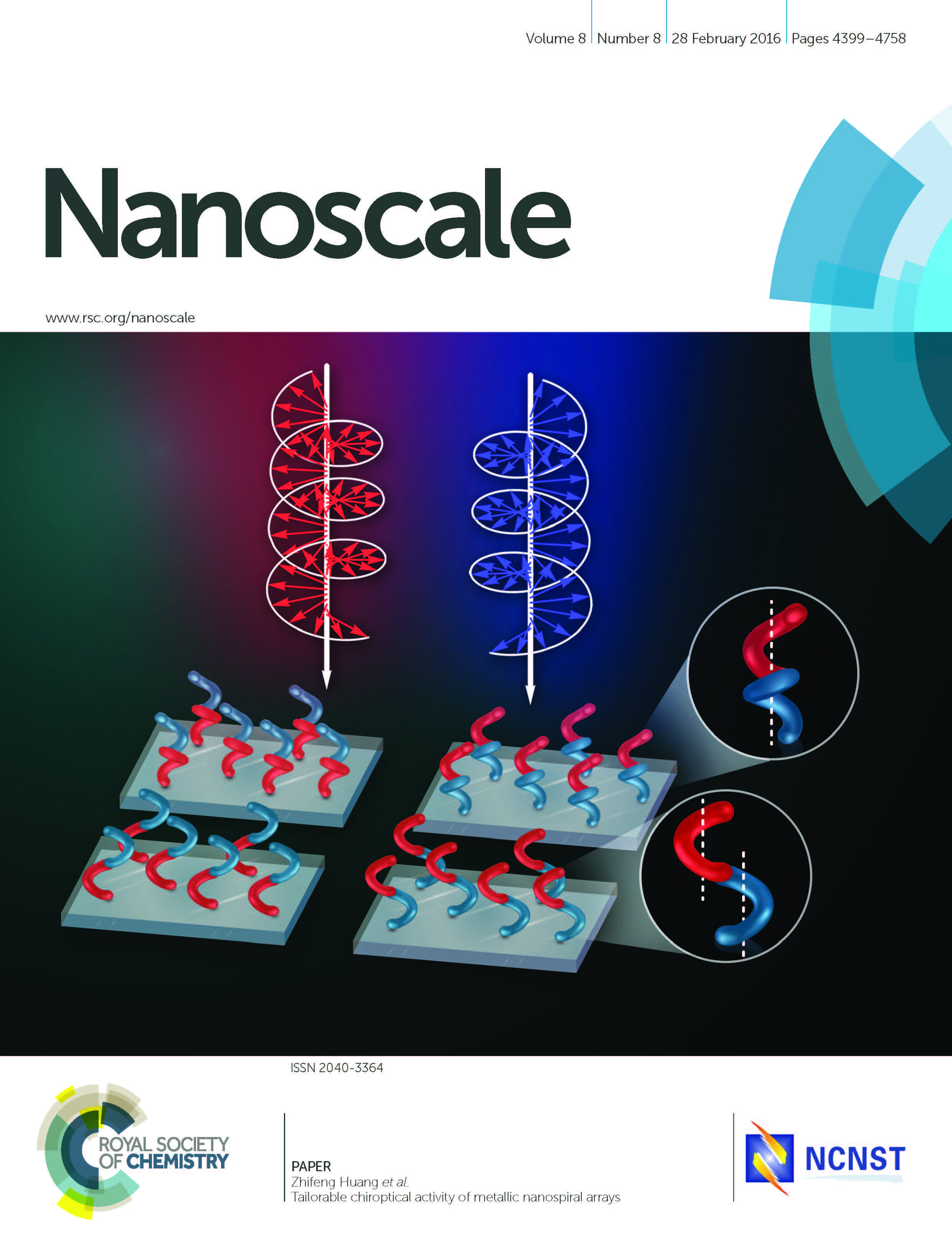Journal Covers – Huang's Functional Nanomaterials Lab
